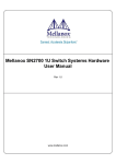Mellanox SN2700 and SN2410 1U Switch Systems Hardware User Manual | Manualzz