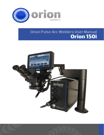 Orion I Series 150i Pulse Arc Welder User Manual | Manualzz