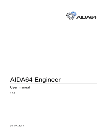 AIDA64 Engineer User Manual | Manualzz
