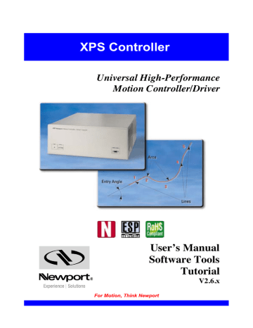 XPS Controller User's Manual | Manualzz