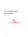 Everbridge Mass Notification Suite User Guide | Manualzz