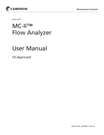 NuFlo MC-II Flow Analyzer User Manual | Manualzz