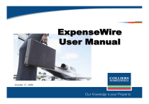 ExpenseWire User Manual | Manualzz