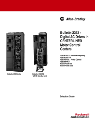 Allen-Bradley powerflex 700 - User manual, Reference manual ...