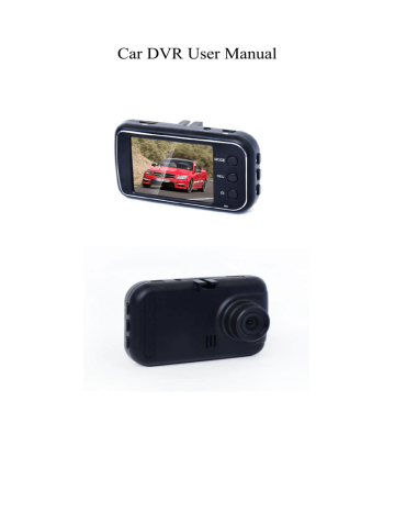 Car DVR User Manual | Manualzz