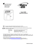 Carestream PRO-NOX Nitrous Oxide Delivery System User Manual | Manualzz