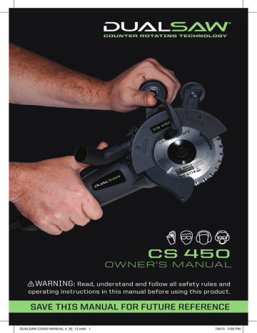 DUALSAW CS 450 OWNER’S MANUAL | Manualzz