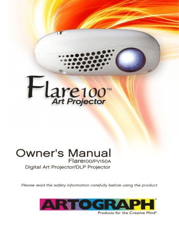 Flare 100, Flare PV150A Owner's Manual | Manualzz