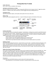 AssistiveWare Proloquo2Go - User manual, Manual, How To Guide