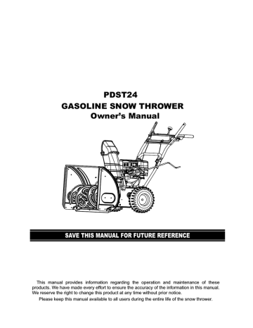 POWERLAND PDST 24 Owner's Manual | Manualzz