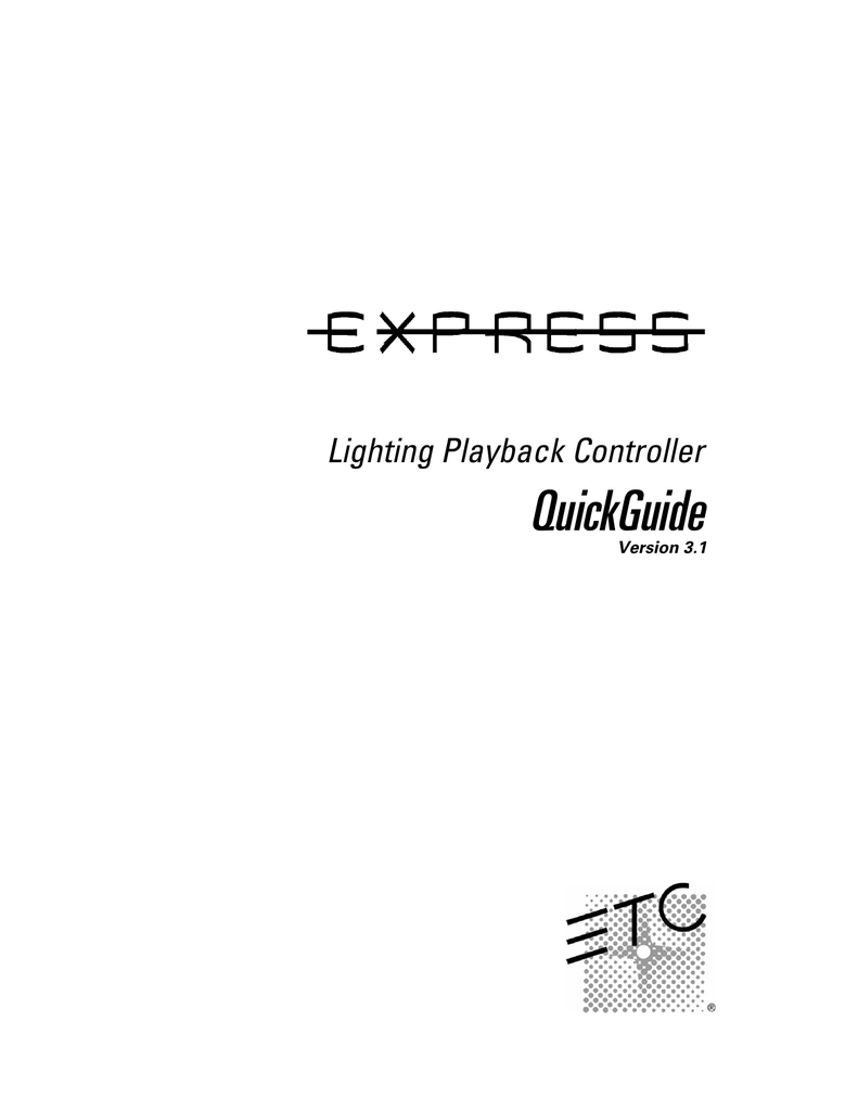 ETC EXPRESS Quick Manual | Manualzz