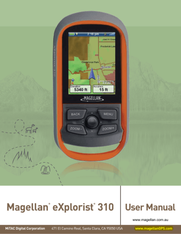Magellan eXplorist 310 User Manual | Manualzz