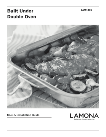 LAMONA Double Oven LAM4401 User Guide | Manualzz