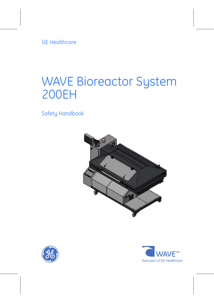 GE WAVE Bioreactor System 200EH | Manualzz