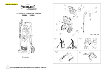 High Pressure Washer 595646 User Manual | Manualzz