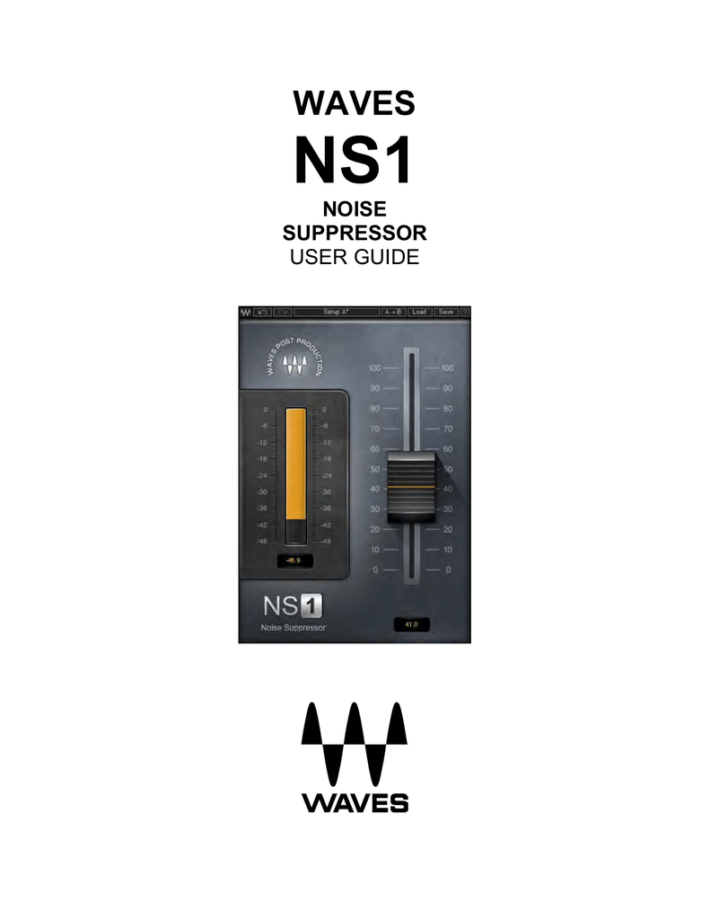 NS1 Noise Suppressor User Manual | Manualzz