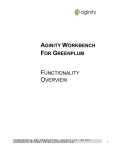 Aginity Workbench Functionality Overview | Manualzz