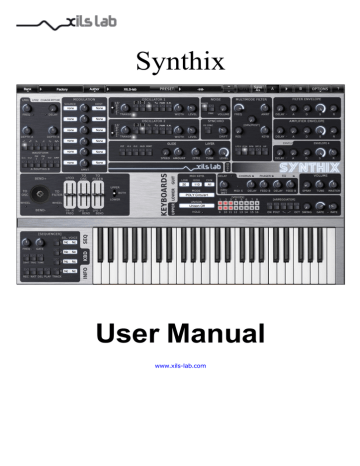 Synthesizer Synthix User Manual | Manualzz