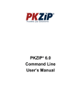PKZIP zSeries User's Guide | Manualzz