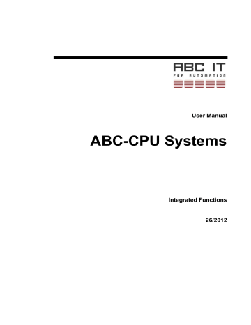 Integrated Functions | Manualzz