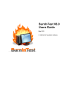 BurnInTest V8.1 Users Guide | Manualzz