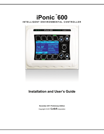 iPonic 600 Installation and User’s Guide | Manualzz
