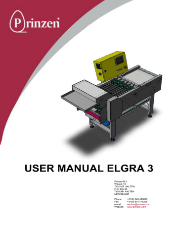 Prinzen Elgra 3 User Manual | Manualzz
