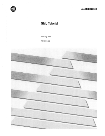 Allen-Bradley GML Tutorial - Reference Manual | Manualzz