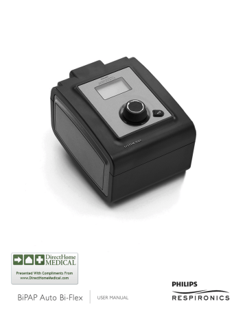 Philips Respironics System One Auto Bi-Flex User Manual | Manualzz