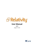 Relativity Processing User Guide | Manualzz