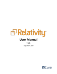 Relativity v6.6 User Manual | Manualzz
