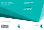 Telstra International Roaming User Guide | Manualzz