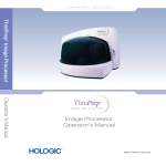 Hologic ThinPrep 2000 Processor Owner's Manual | Manualzz