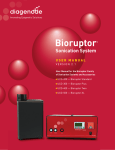 Diagenode Bioruptor Twin Manual | AI Chat & PDF | Manualzz
