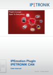 IPEmotion User manual | Manualzz