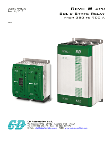 Revo S 2Ph | Manualzz