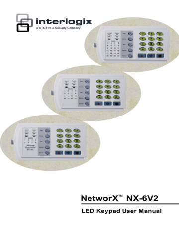 Interlogix NetworX NX-6V2 User manual | Manualzz