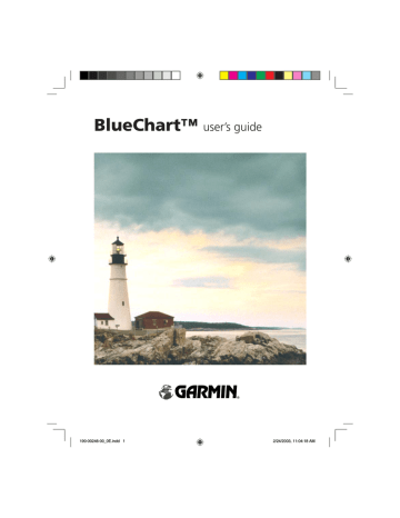 BlueChart™ user`s guide | Manualzz