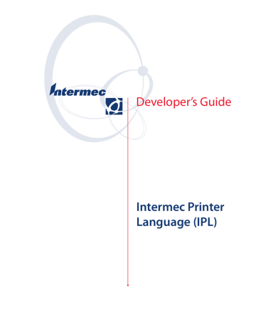 Intermec EasyCoder PC41 Developer's Manual | Manualzz
