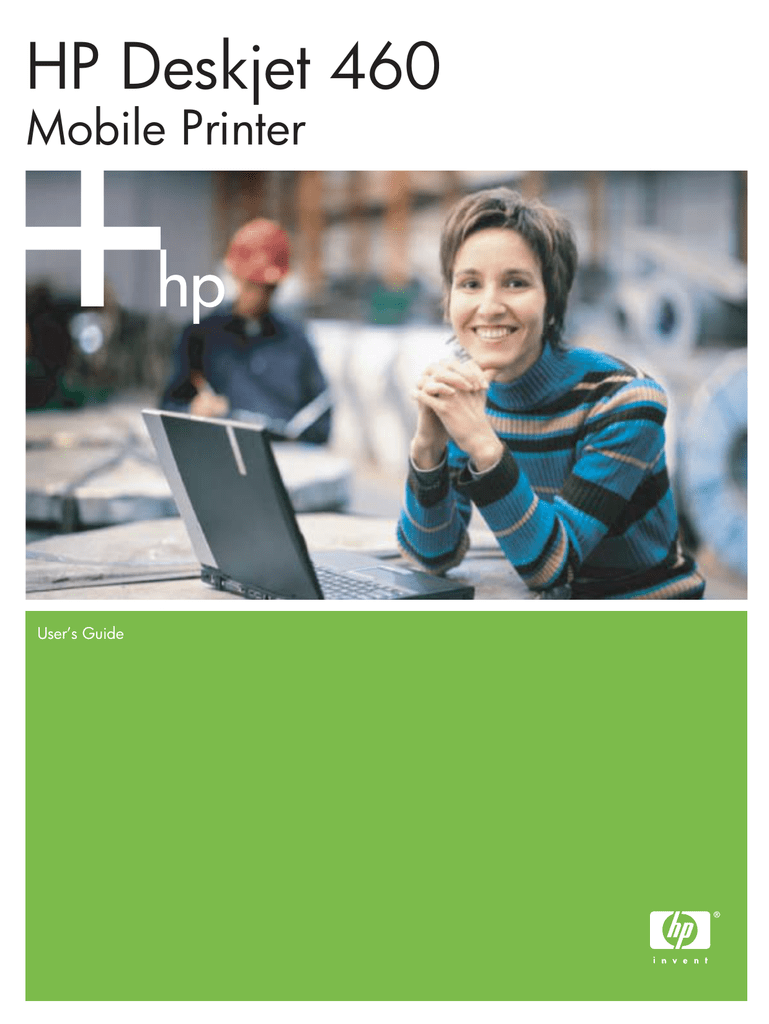 HP Deskjet 460 Mobile Printer series User's Guide | Manualzz