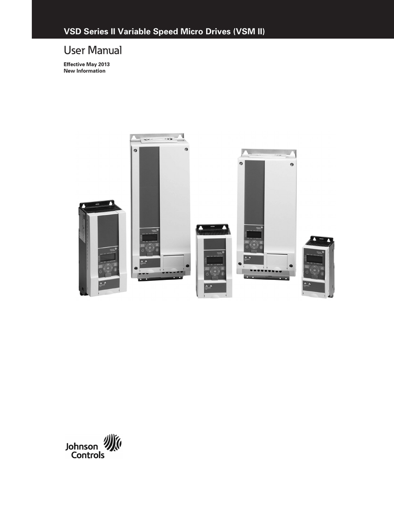 VSD Series II Variable Speed Micro Drives (VSM II) User Manual | Manualzz