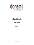 Doremi DCP-2000 Manual | AI Chat & PDF Download | Manualzz