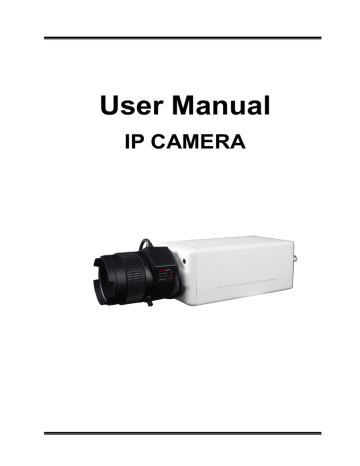 IP camera User Manual | Manualzz