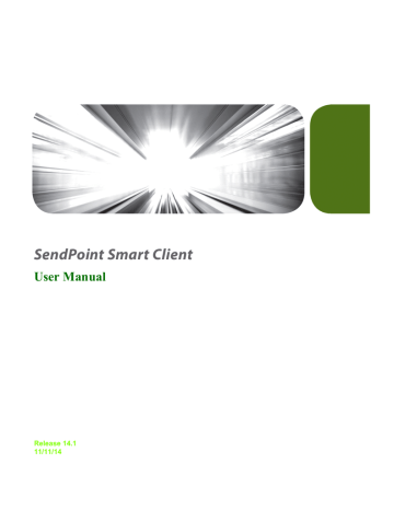 SendPoint Smart Client User Manual | Manualzz
