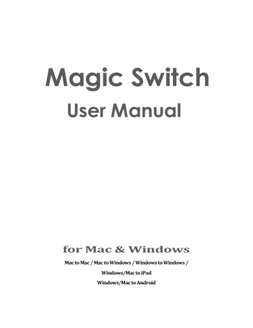 Magic Switch User Manual | Manualzz