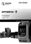 Invertek Drives OPTIDRIVE E3 User Manual | Manualzz