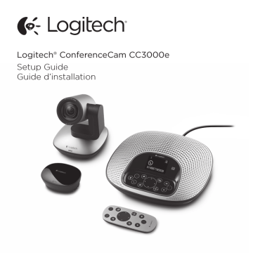 Logitech CC3000E Setup guide | Manualzz
