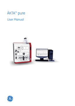 GE HEALTHCARE AKTA pure - User manual, Operation manual