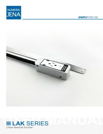 Linear Absolute Encoder LAK SERIES User Manual | Manualzz