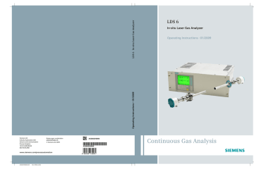 Siemens LDS 6 Operating Instructions Manual | Manualzz
